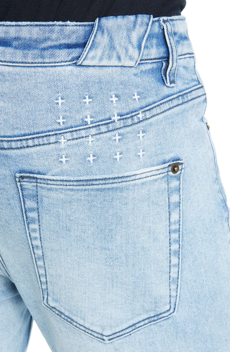 Ksubi Chitch Linx Trashed Ripped Skinny Fit Jeans | Nordstrom