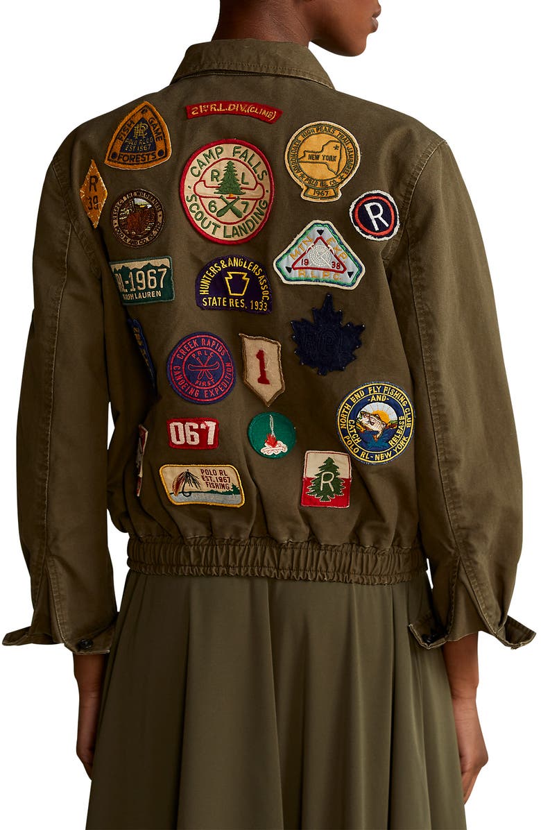 Polo Ralph Lauren Patch Canvas Jacket | Nordstrom