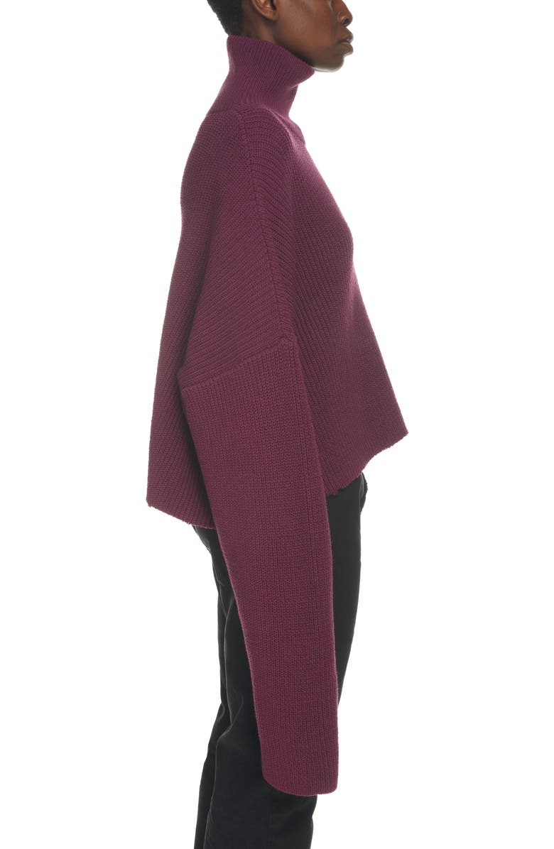 Balenciaga Crop Mock Neck Sweater | Nordstromrack