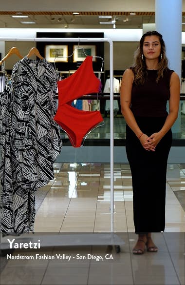 Beach Riot Celine Cutout One-Shoulder One-Piece Swimsuit | Nordstrom