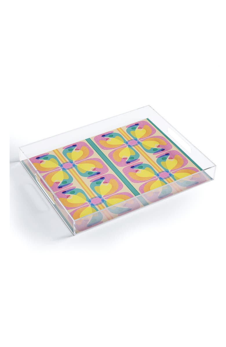Deny Designs Sewzinski New Bloom Pattern Acrylic Tray | Nordstromrack