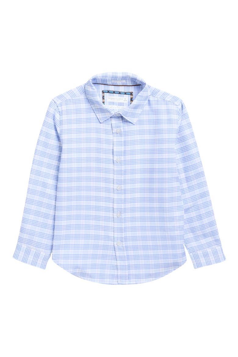Kids' Gingham Long Sleeve Button-Up Shirt (Men) | Nordstromrack