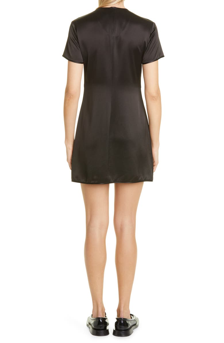 Proenza Schouler White Label Twist Keyhole Neck Satin Dress | Nordstromrack