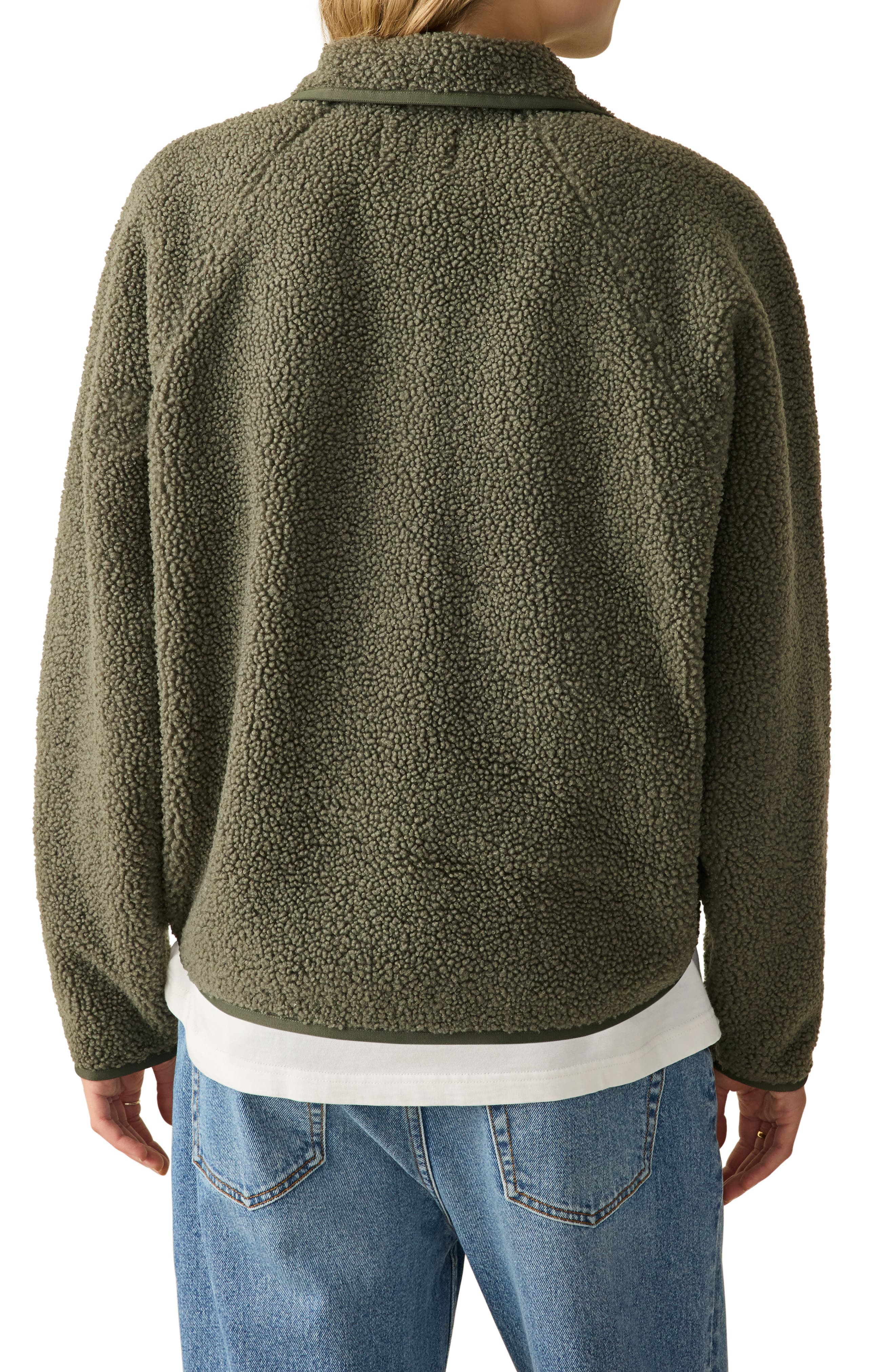 Faherty Fireside Fleece Pullover Jacket | Nordstromrack