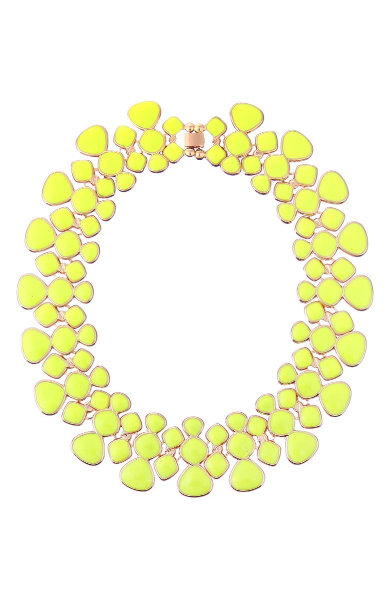 EYE CANDY LOS ANGELES Cindy Yellow Collar Necklace | Nordstromrack
