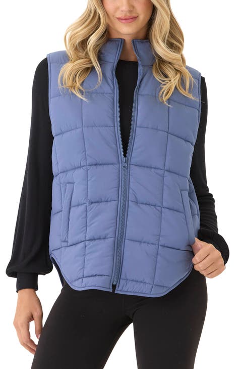 Women's Blue Vests | Nordstrom