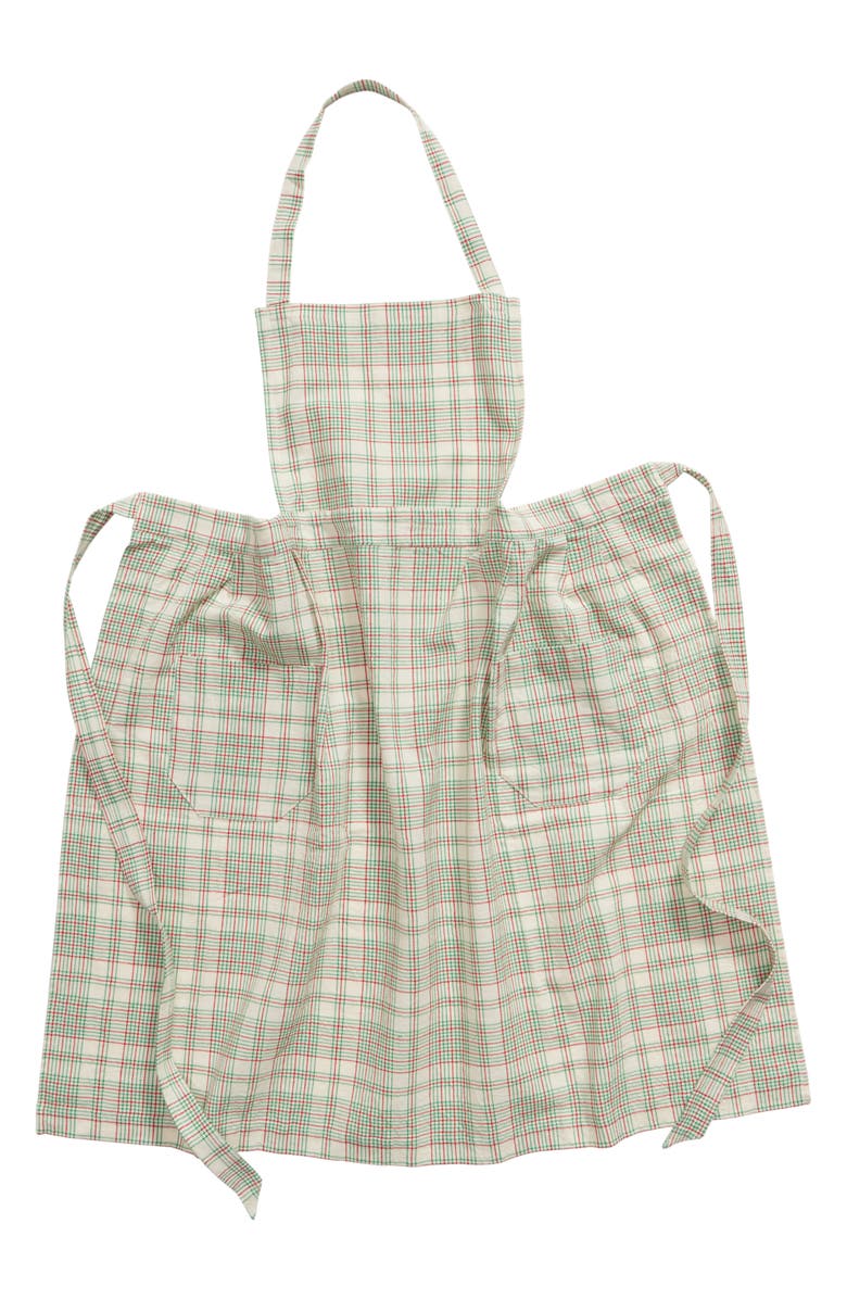 Heather Taylor Home Holiday Plaid Cotton Apron | Nordstromrack