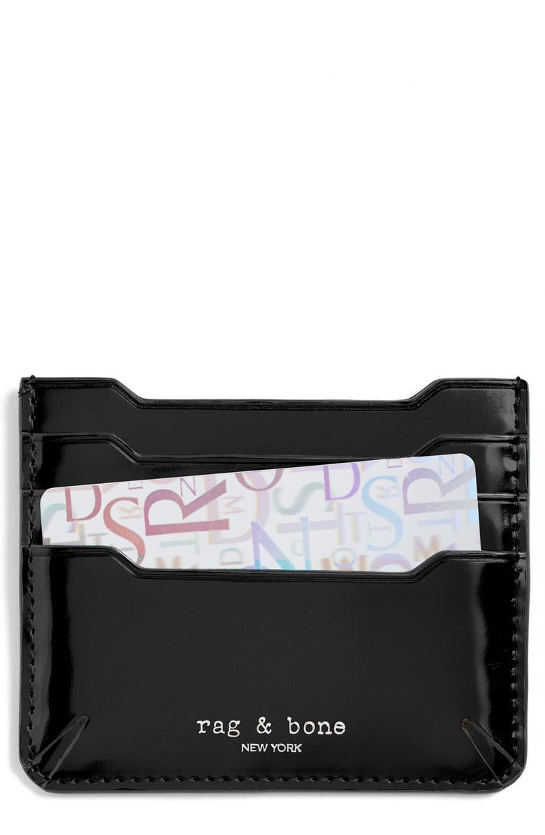 rag & bone 'Crosby' Leather Card Case | Nordstrom