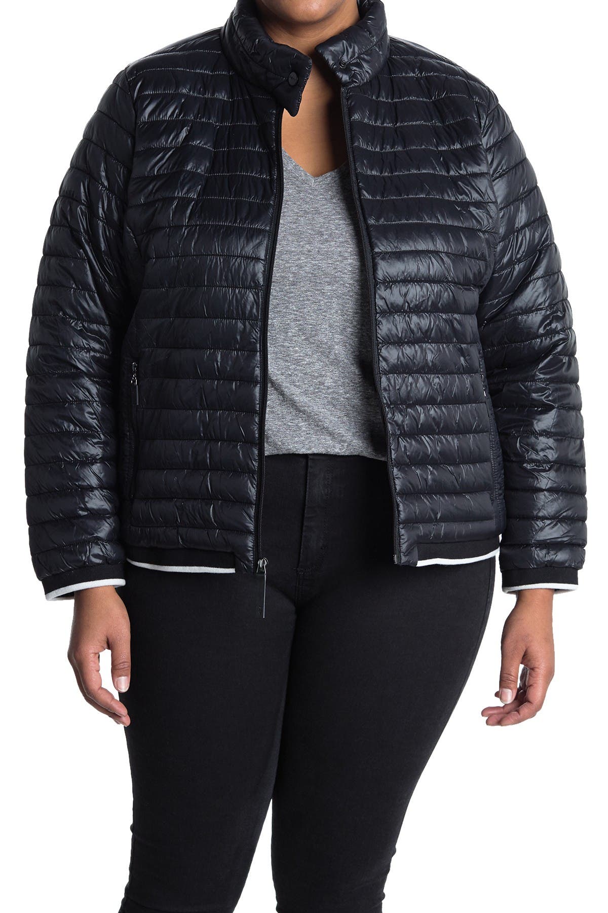 Marc New York Performance Packable Front Zip Puffer Jacket | Nordstromrack