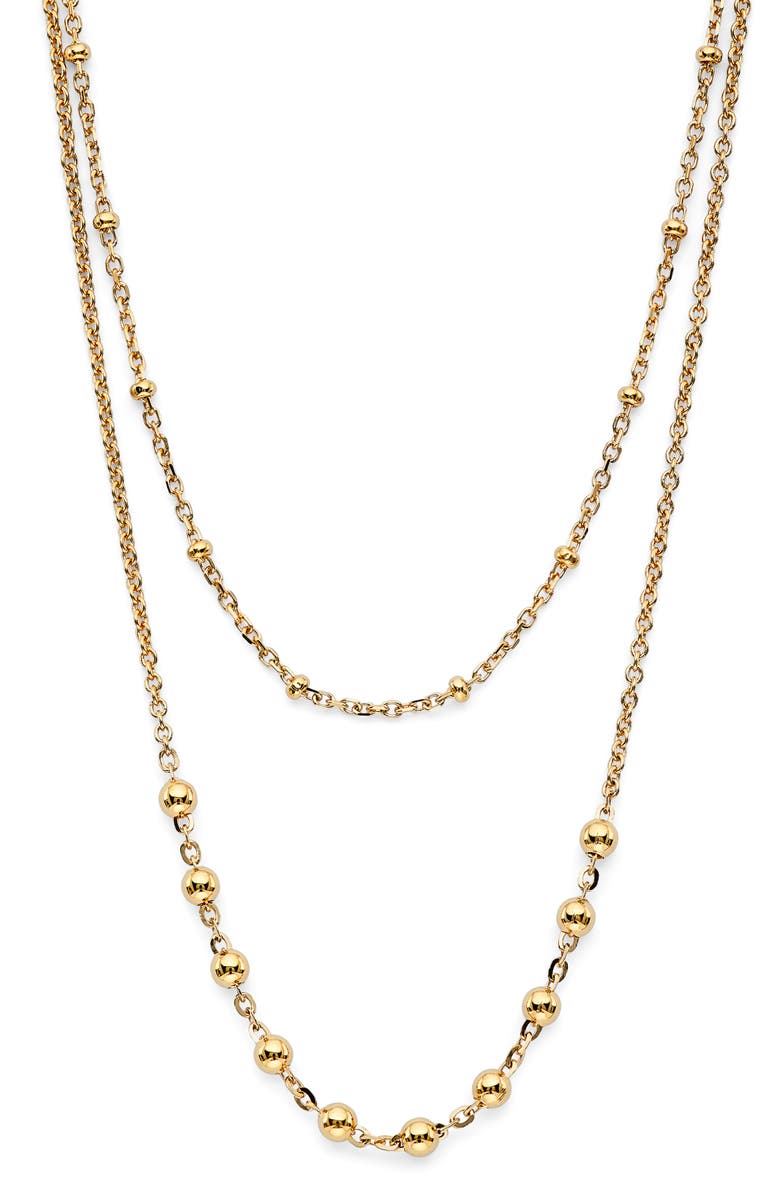 AJOA Lala Layered Chain Necklace | Nordstromrack