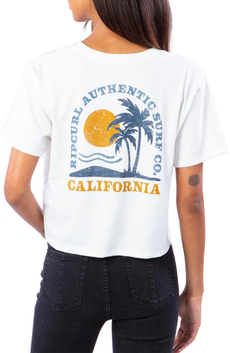 Rip Curl Nomad Crop Cotton Graphic Tee | Nordstromrack