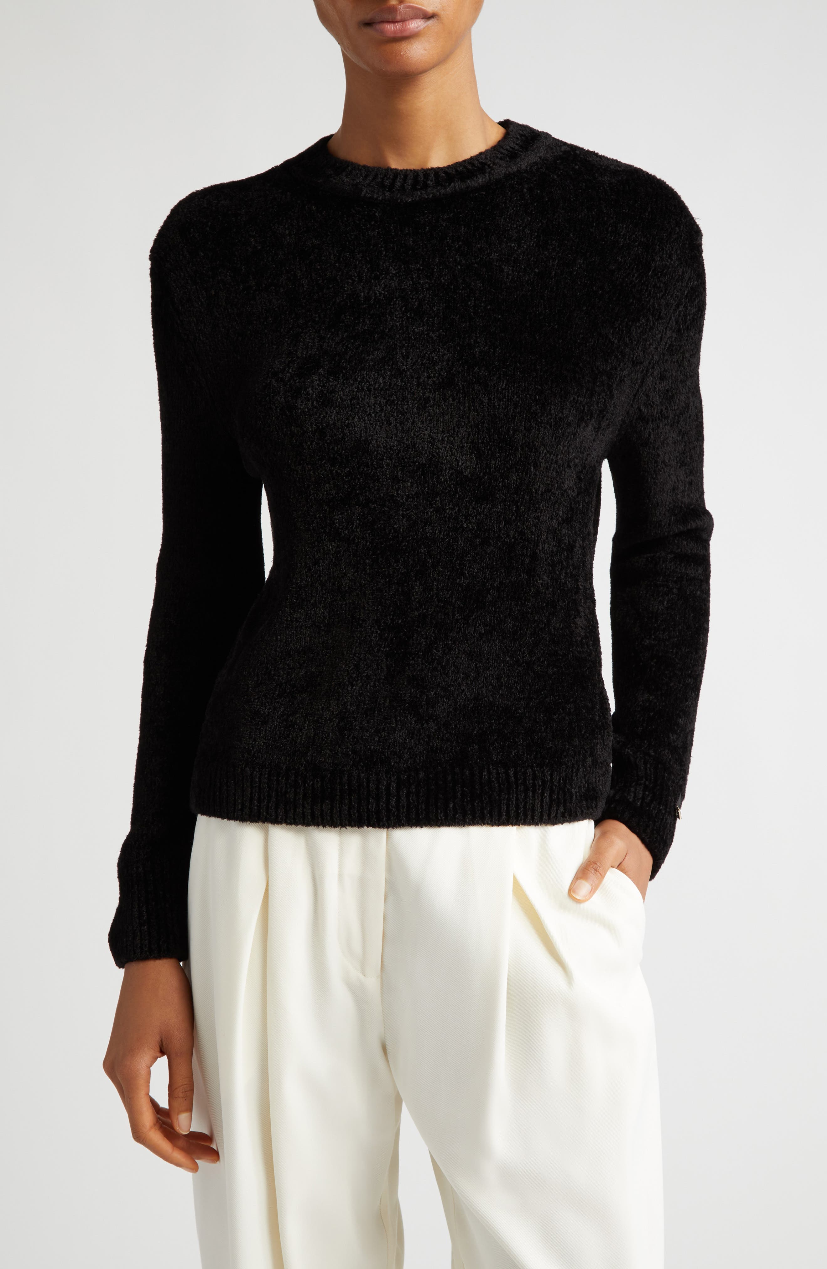 Herno Chenille Crewneck Sweater | Nordstromrack