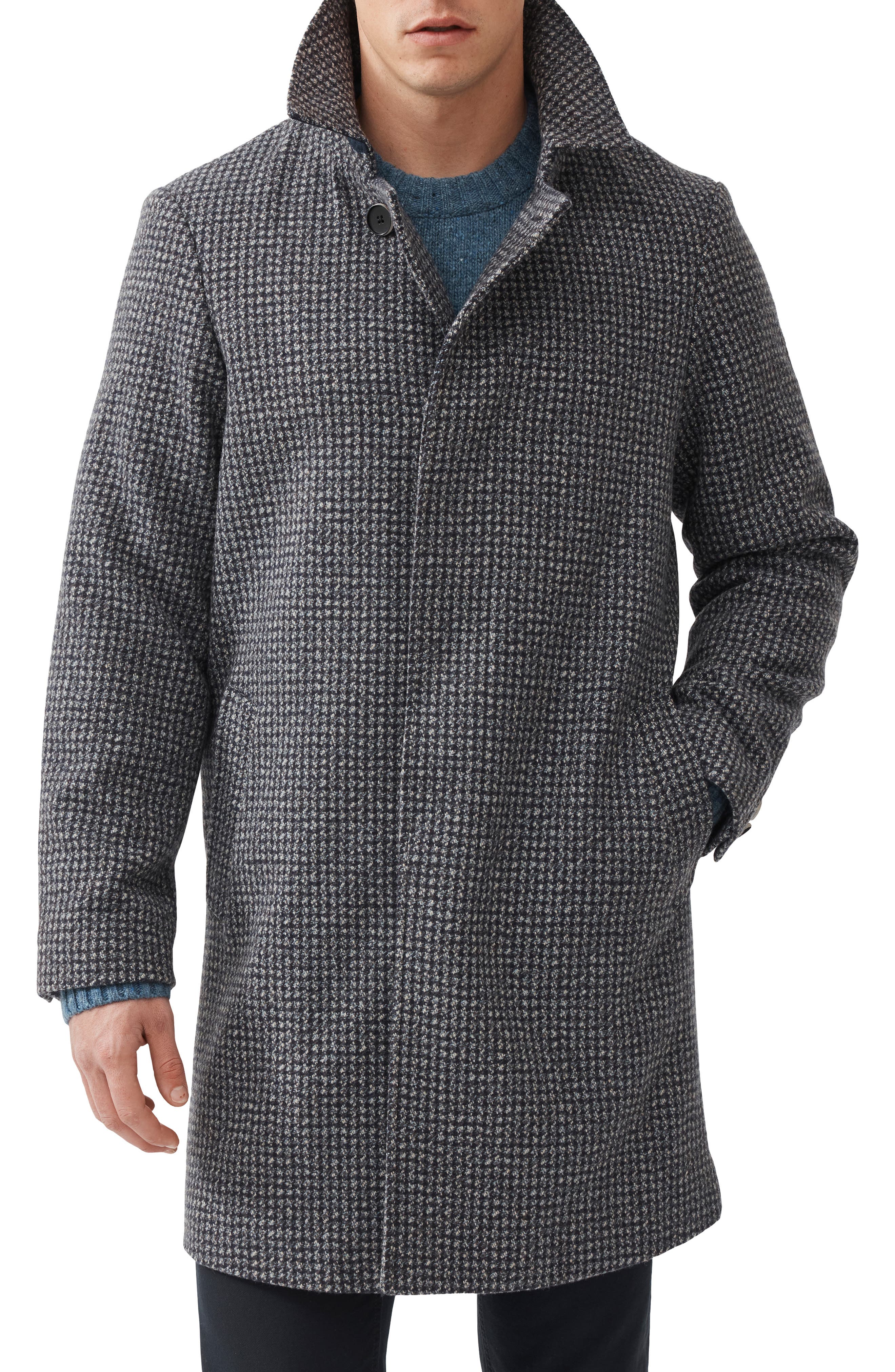 Rodd & Gunn Hundalee Houndstooth Overcoat | Nordstromrack
