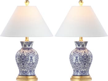 JONATHAN Y Xia Ceramic/Iron Classic Modern LED Table Lamp | Nordstrom