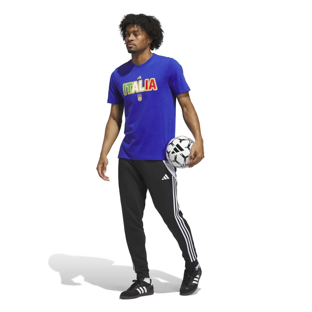 adidas Men's adidas Blue Italy National Team Jersey Hook T-Shirt ...