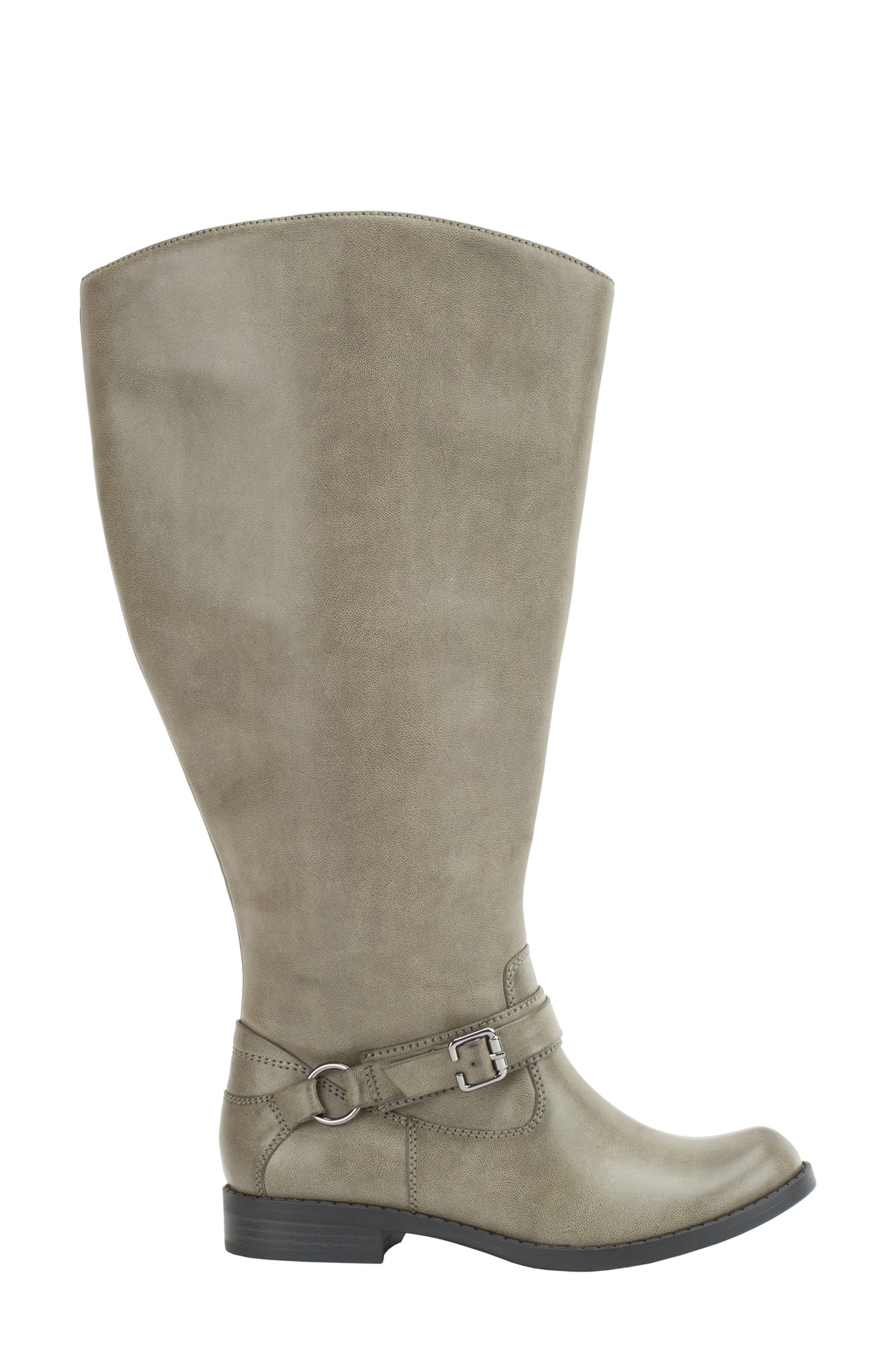 EASY STREET Quinn Buckled Boot - Regular, Wide Width & Extra Wide Width ...