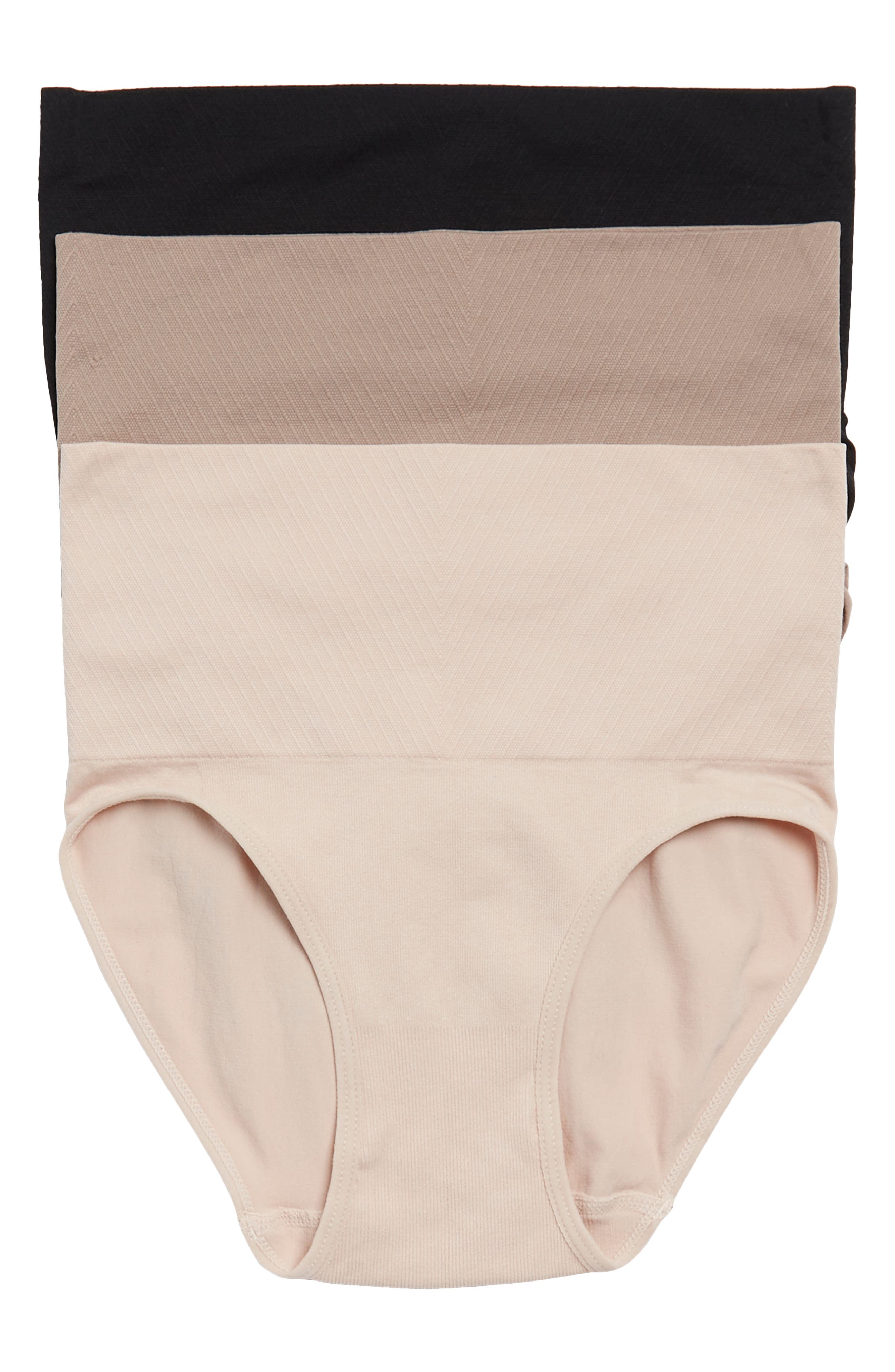 SKINNY GIRL Assorted 3-Pack Shaping Briefs | Nordstromrack