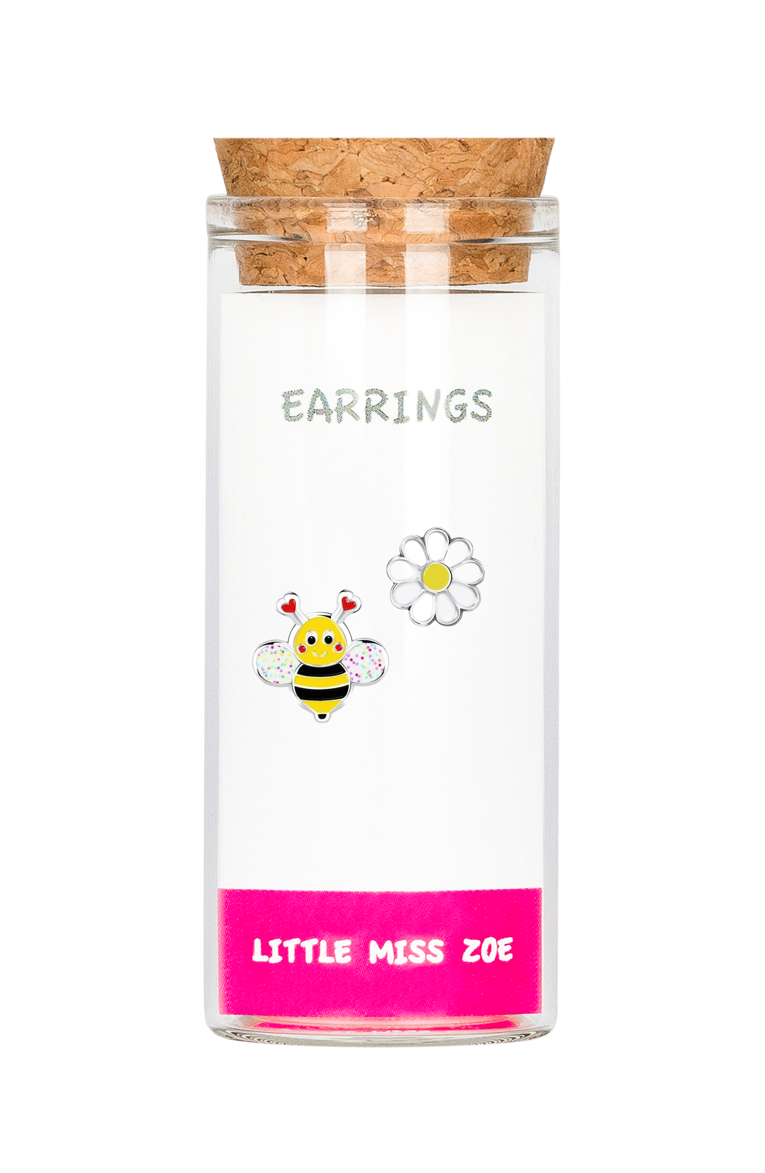 Little Miss Zoe Bumblebee/Flower Stud Earrings | Nordstrom