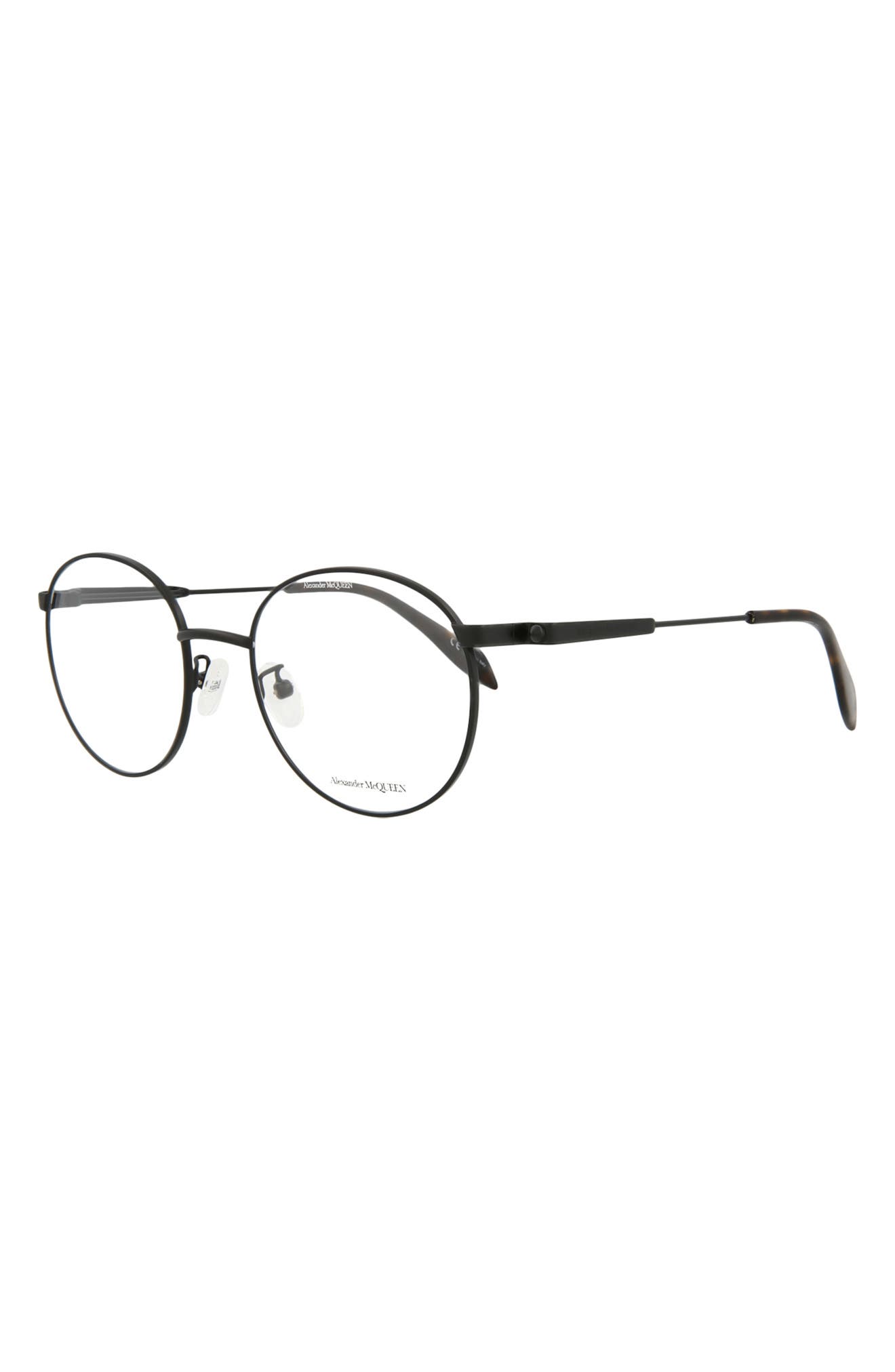 McQueen 52mm Round Optical Frames | Nordstromrack