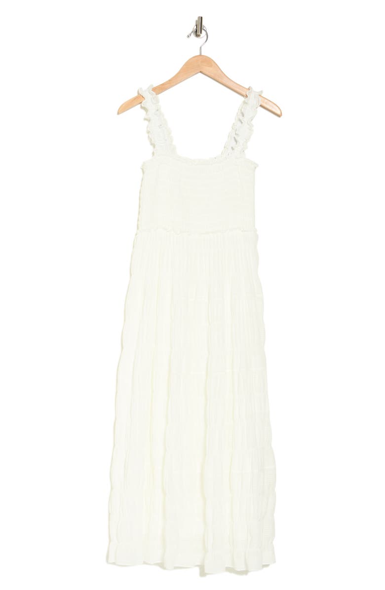 MAX STUDIO Sleeveless Smocked Tiered Maxi Dress | Nordstromrack