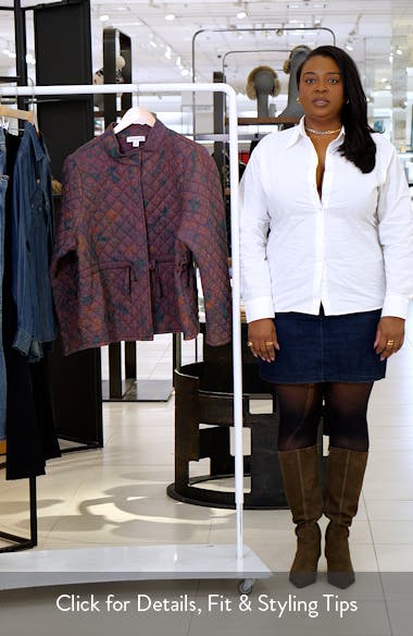 Treasure & Bond Floral Quilted Jacket | Nordstromrack
