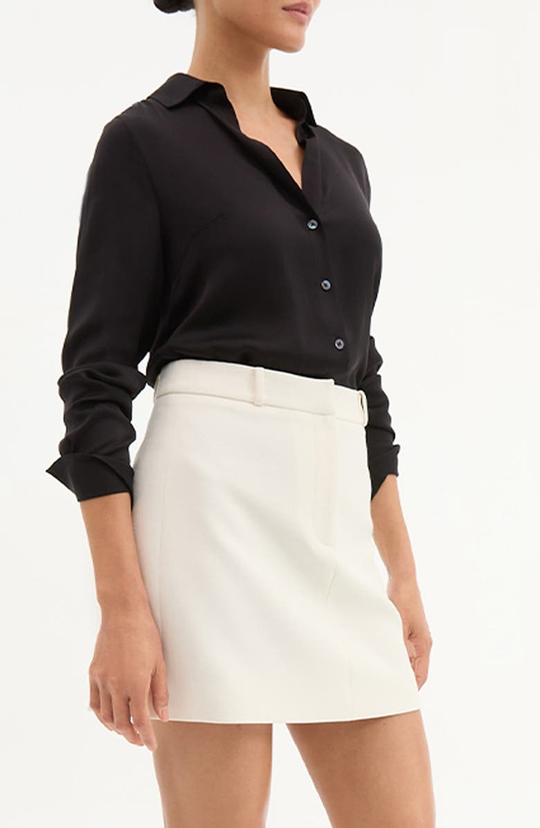 Veronica Beard Amelia Silk Blend Shirt | Nordstromrack