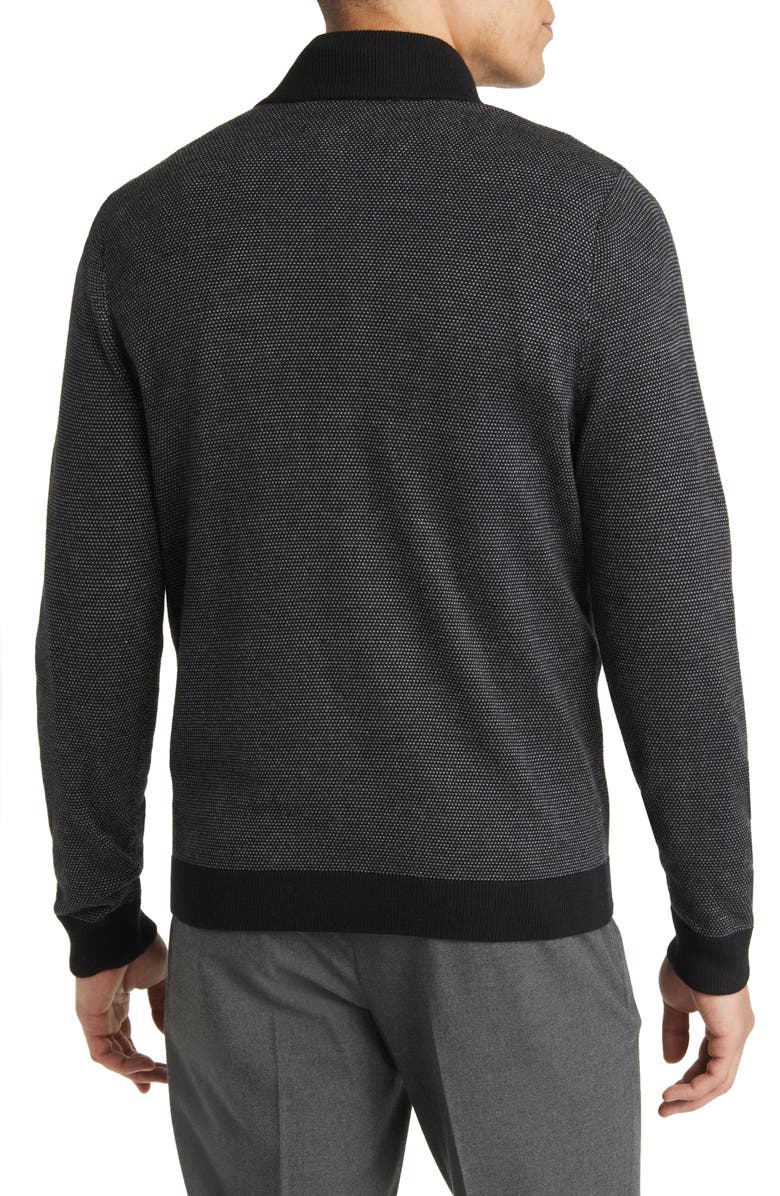 Nordstrom Bird's Eye Quarter Zip Sweater | Nordstromrack