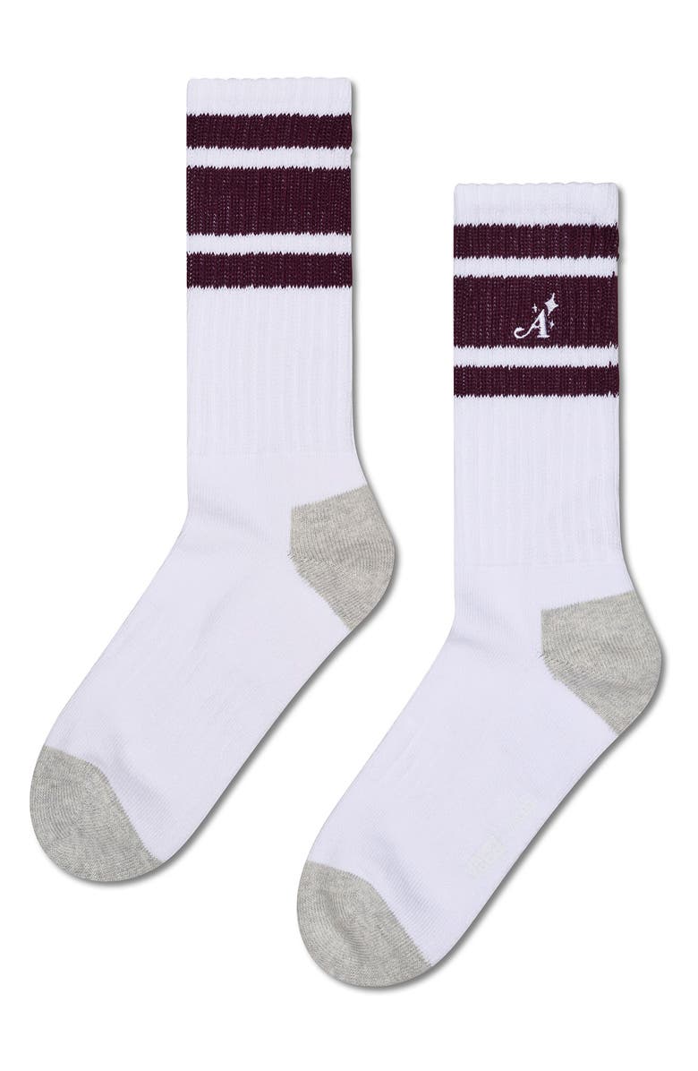 Happy Socks Awake Stripe Crew Socks | Nordstromrack