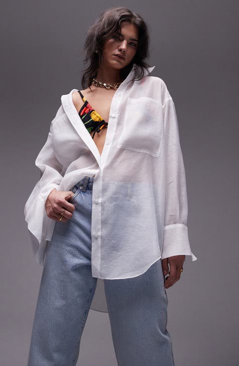 Women's Oversized Blouses | Nordstrom
