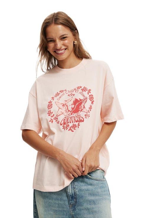 Women's Pink Graphic Tees | Nordstrom
