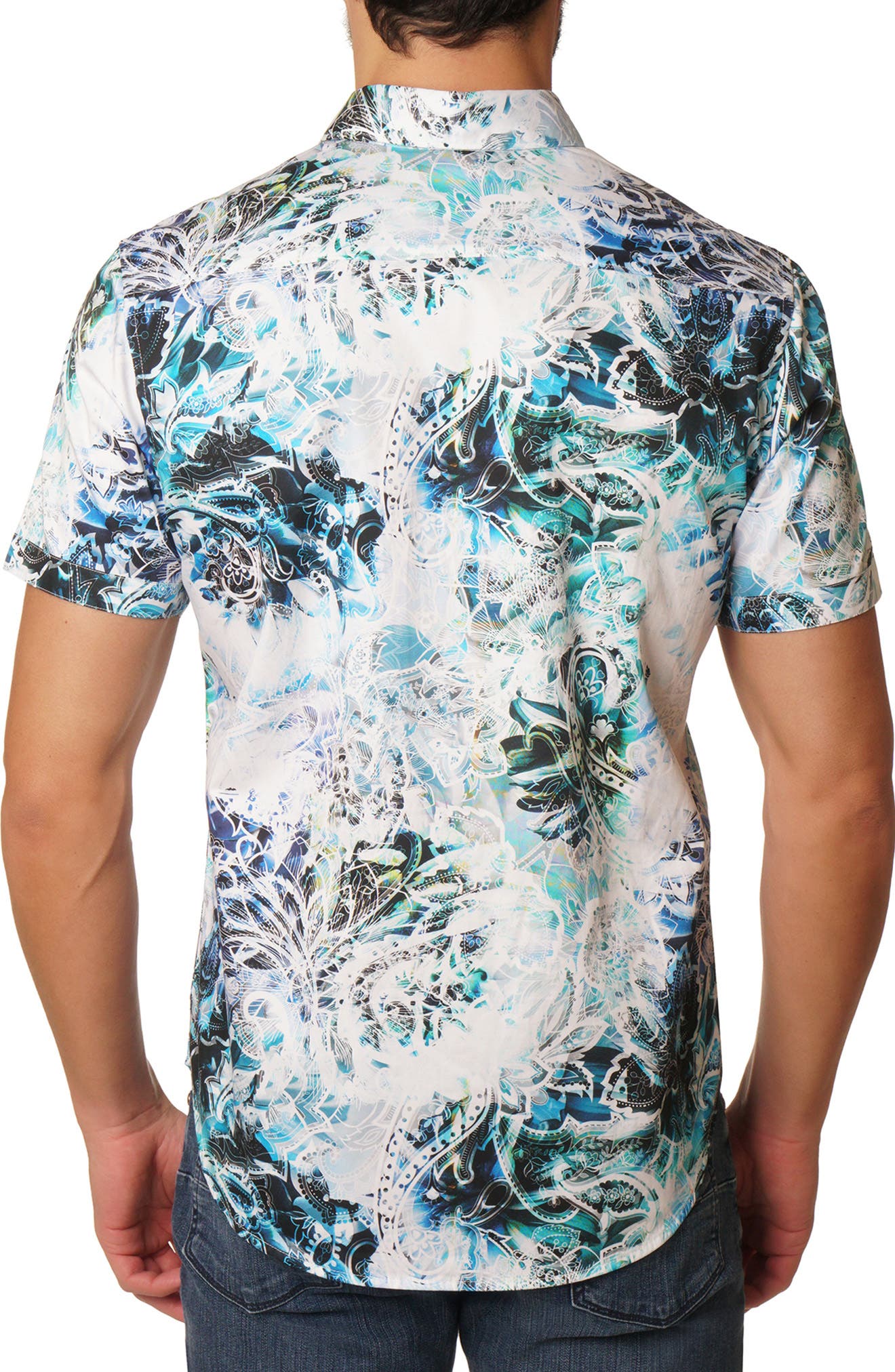 Robert Graham Pruett Short Sleeve Button Up Shirt | Nordstromrack