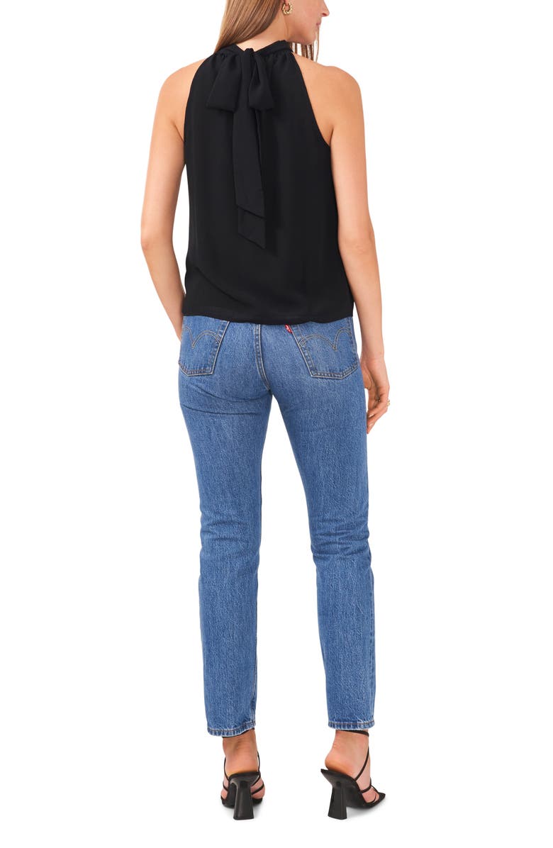 1.STATE Tie Back Halter Neck Top | Nordstromrack