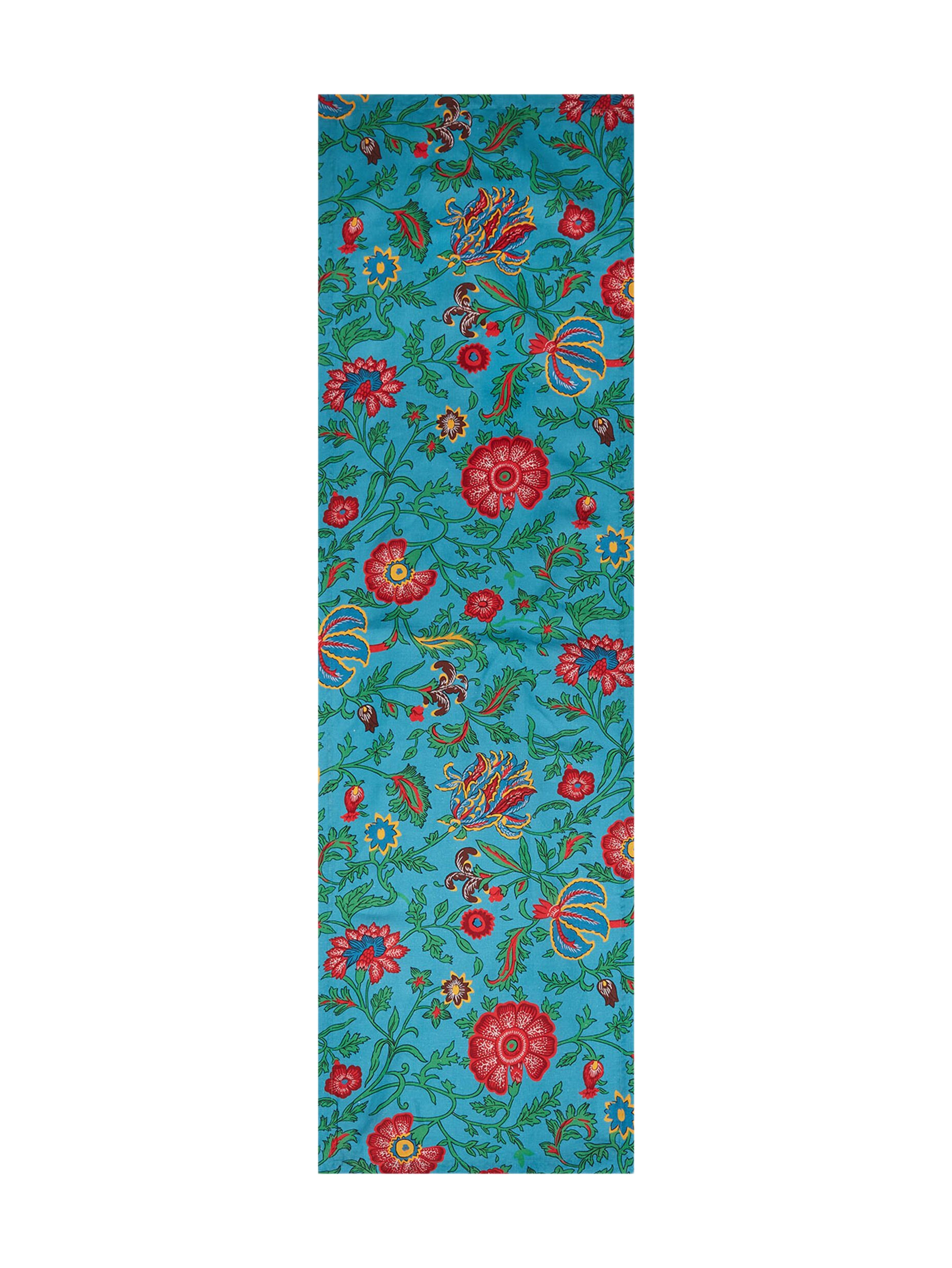 La DoubleJ Runner Dragon Flower Turquoise | Nordstrom