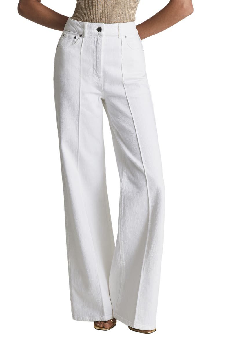 Reiss Simone High Waist Wide Leg Jeans | Nordstromrack