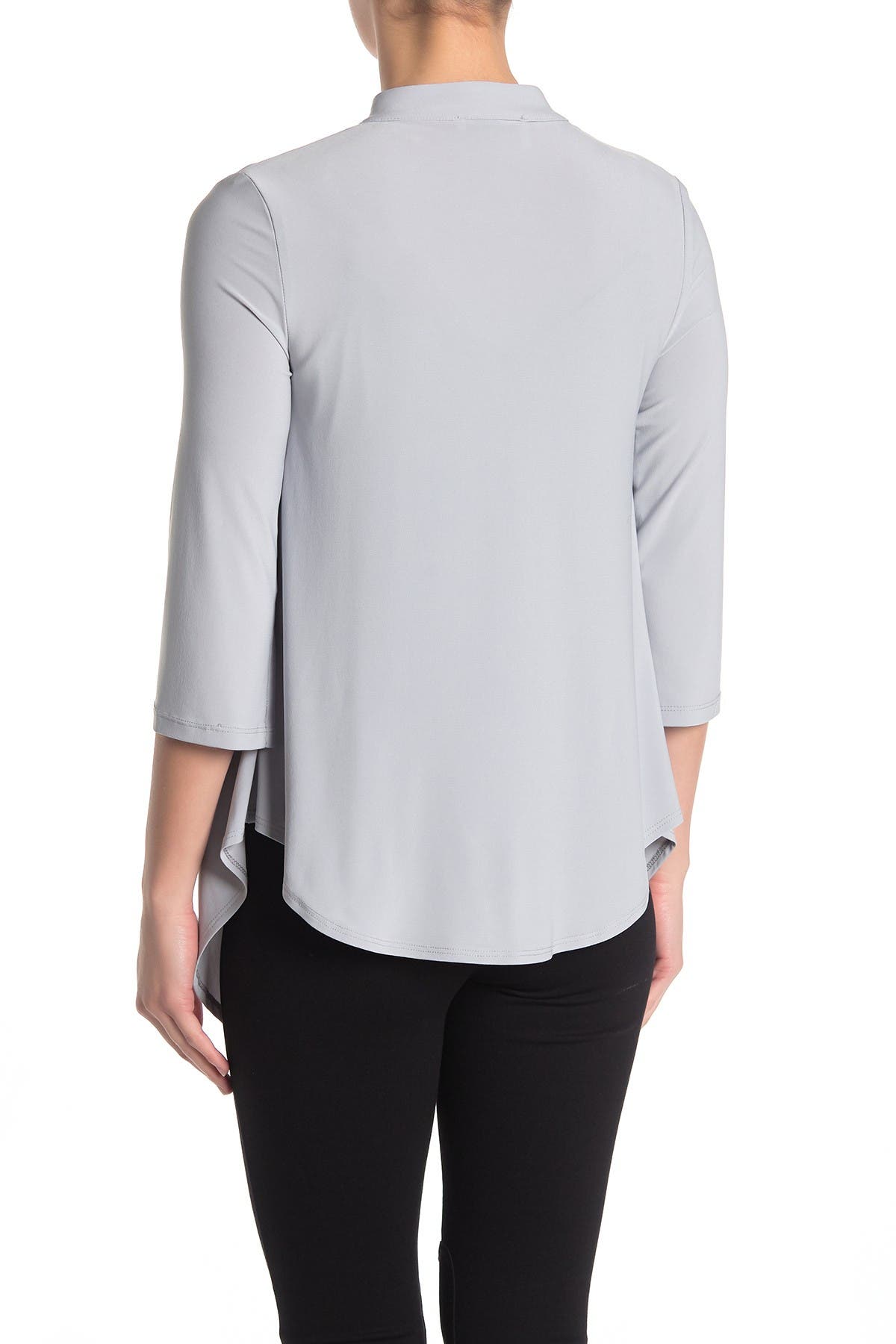 Joseph Ribkoff Zippered Mandarin Collar Top | Nordstromrack