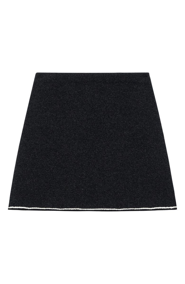 Theory Felted Tweed Wool & Cashmere Miniskirt | Nordstromrack