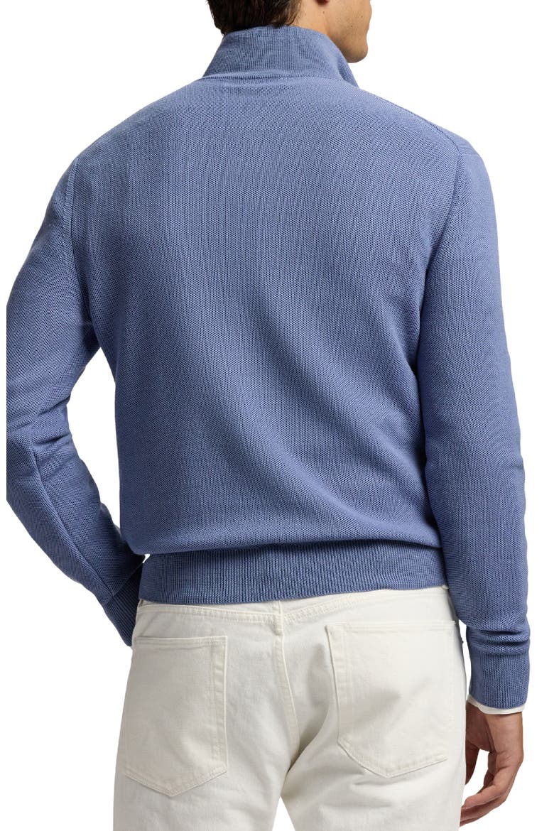 Wool Piqué Half Zip Sweater (Men) | Nordstrom
