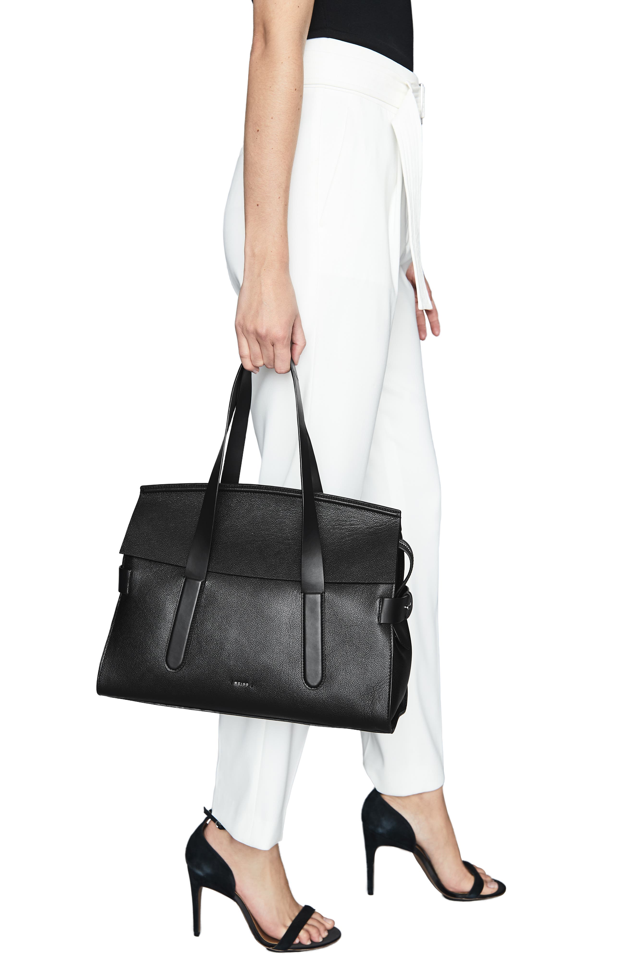 Reiss Chancery Leather Satchel | Nordstromrack