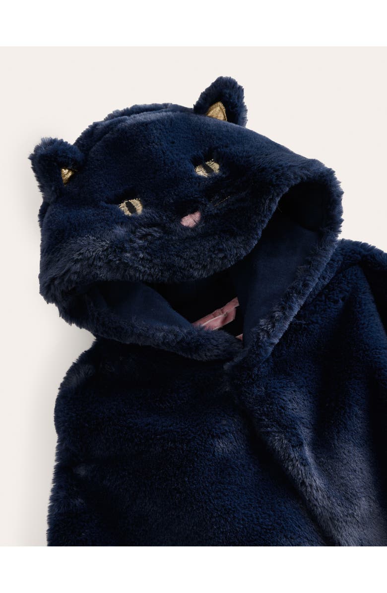 Mini Boden Kids' Cat Faux Fur Hooded Cape | Nordstromrack