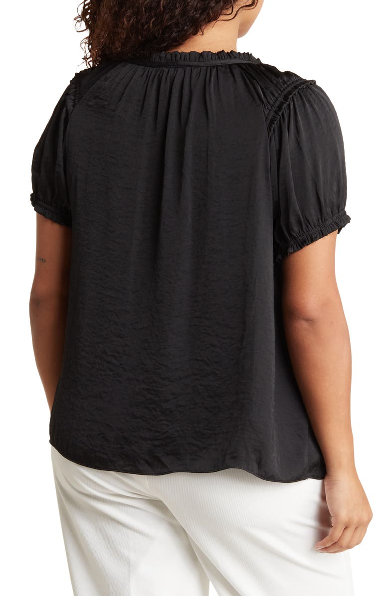 T Tahari Airflow Keyhole Puff Sleeve Top | Nordstromrack