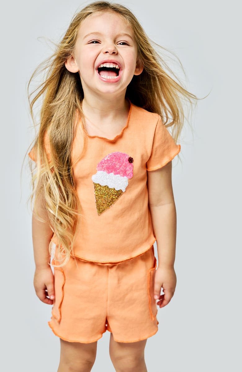 Sara Sara Kids' Ice Cream Top & Shorts Set | Nordstromrack