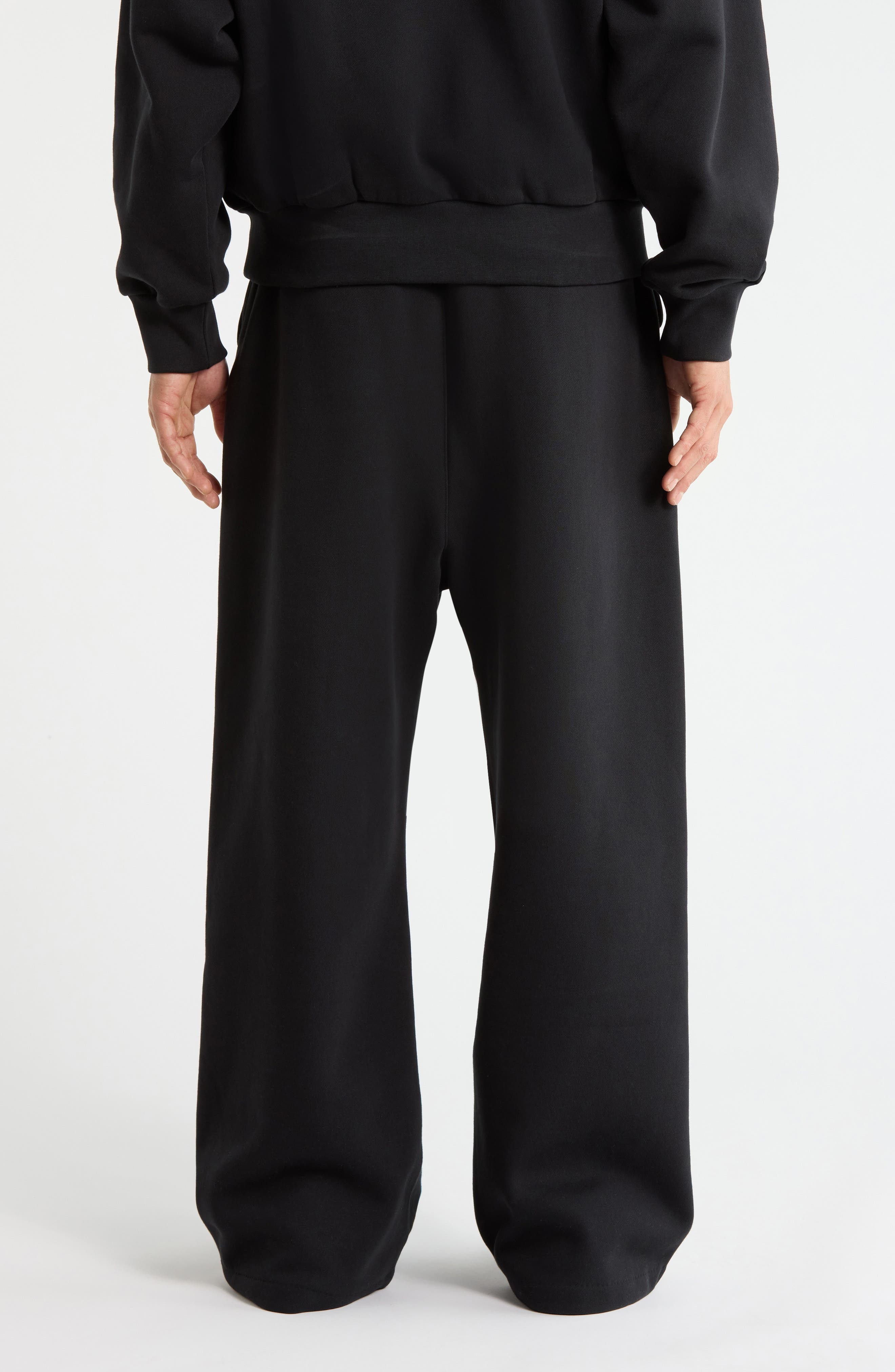 Fear of God Essentials Lounge Core Fleece Wide Leg Sweatpants | Nordstrom