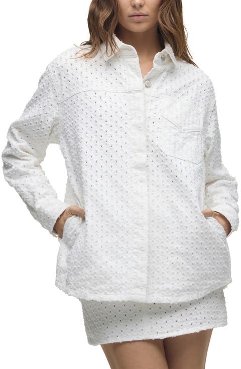 Women's White Denim Jackets | Nordstrom Rack