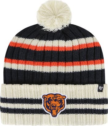 '47 Men's '47 Navy/Cream Chicago Bears Legacy No Huddle Cuffed Knit Hat ...