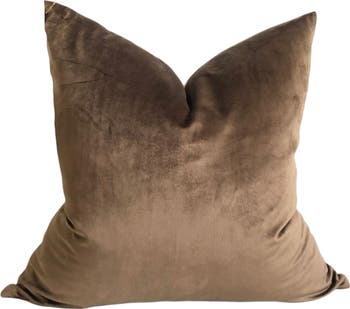 MODISH DECOR PILLOWS Mocha Velvet Pillow Cover | Nordstrom
