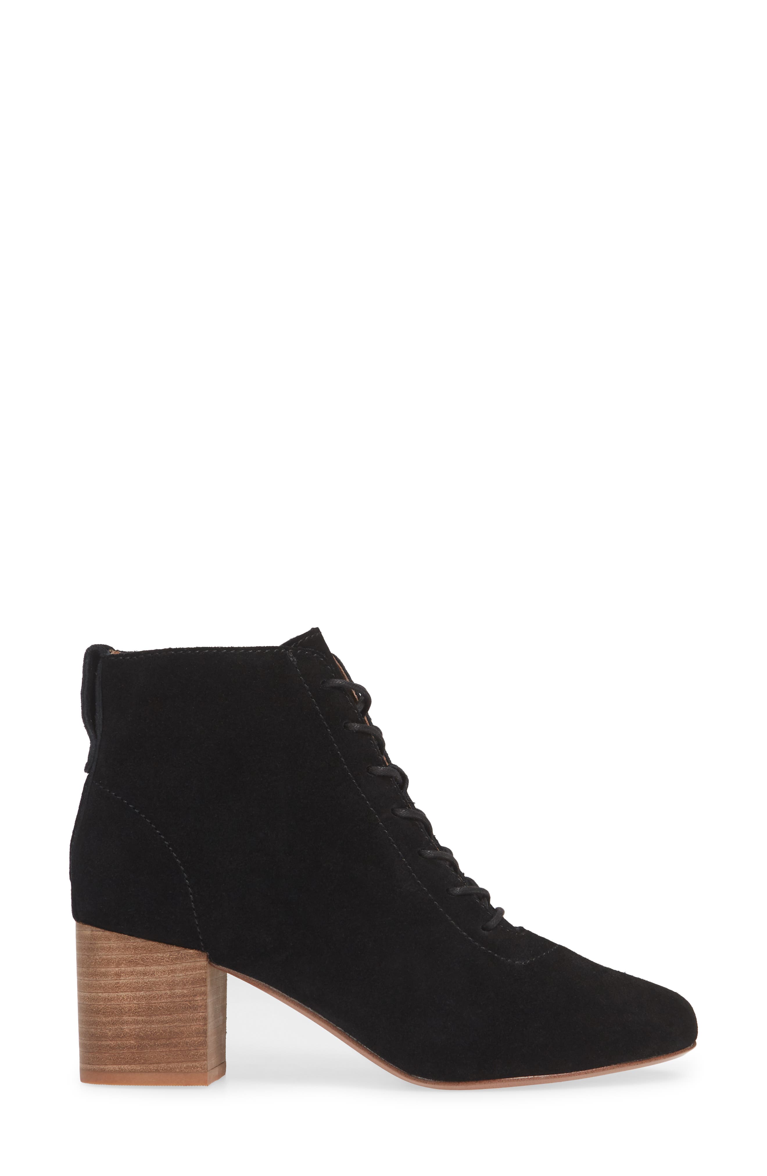 Madewell The Emilia Lace-Up Bootie (Women) | Nordstromrack