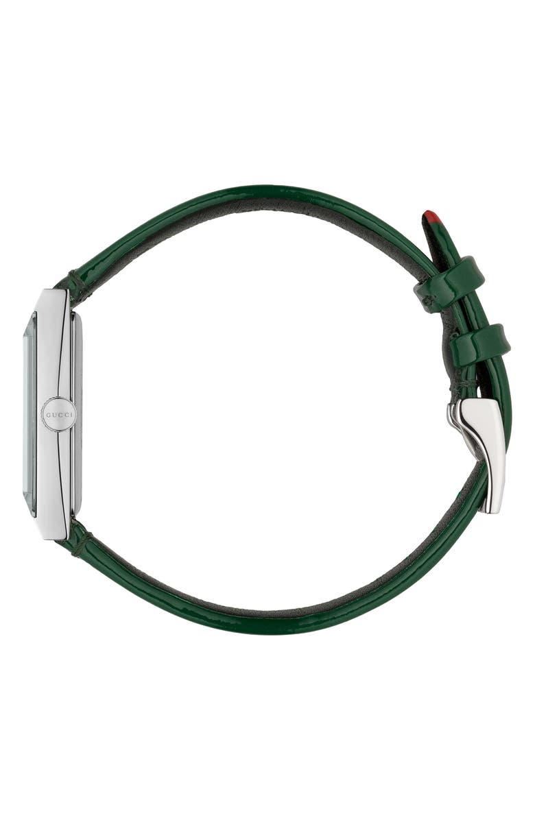 Gucci G-Frame Square Leather Strap Watch, 21mm x 34mm | Nordstromrack