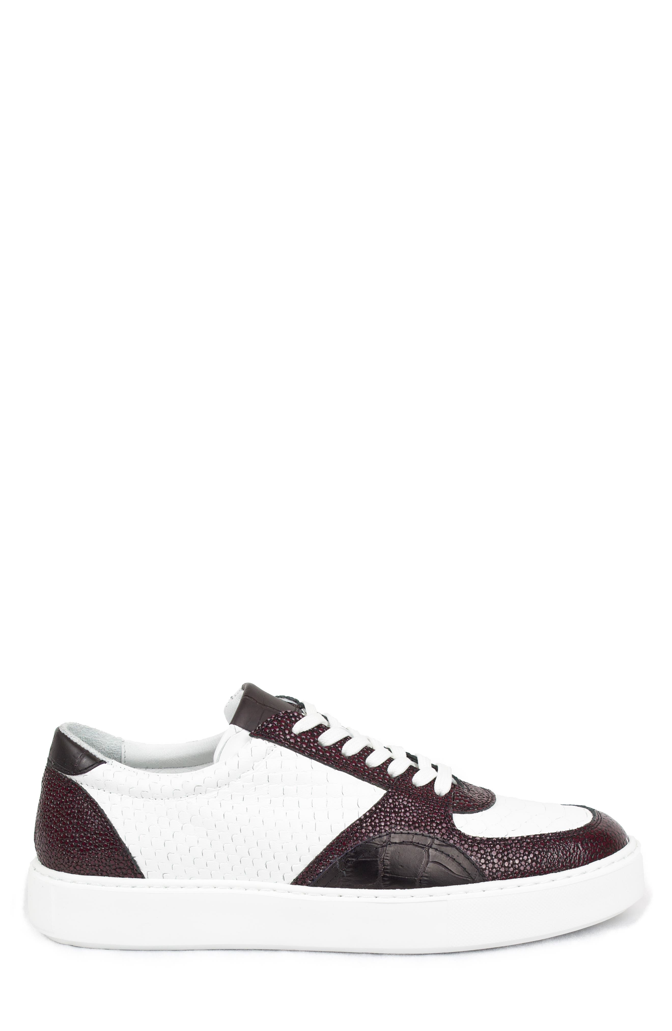 SEPOL Kroko Colorblock Leather Sneaker (Men) | Nordstromrack