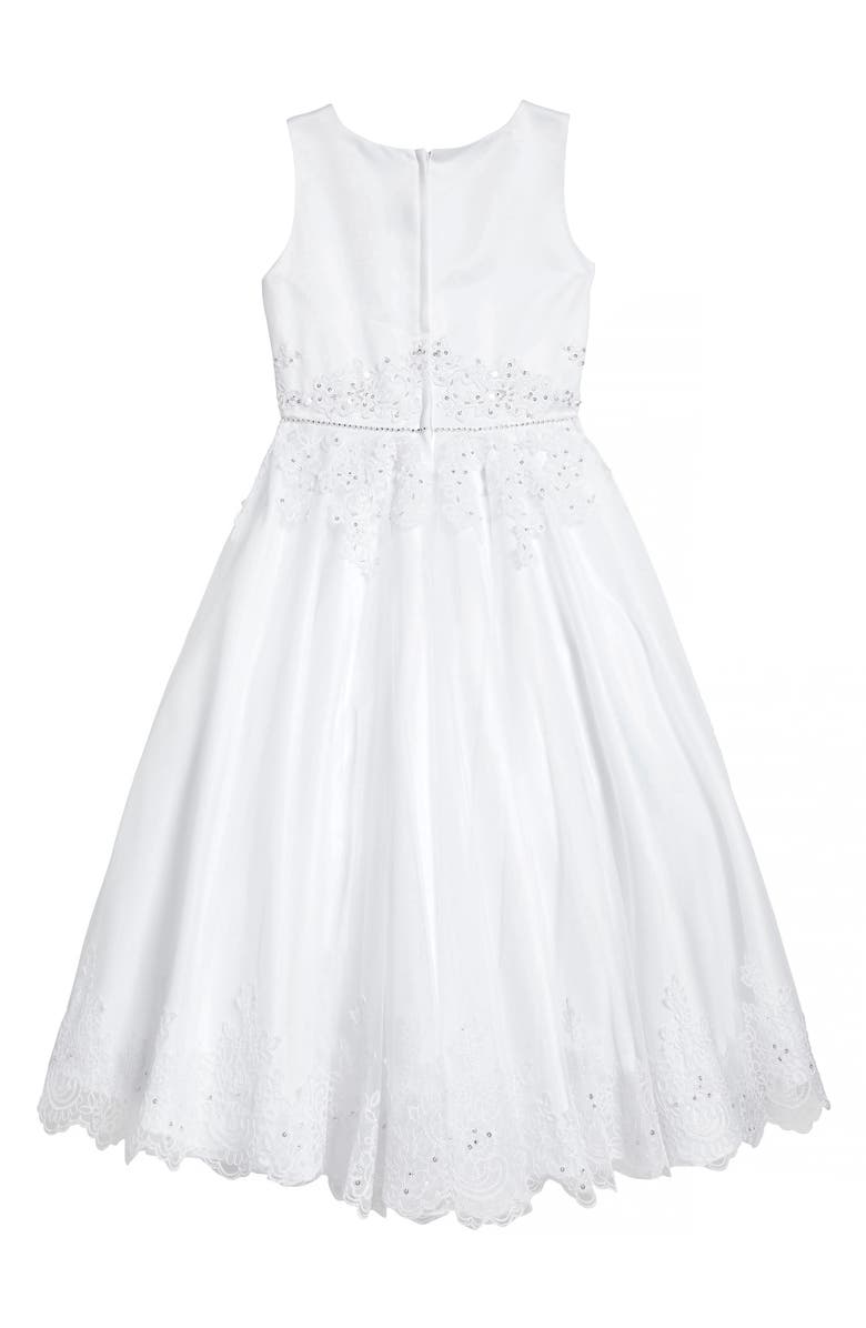 Joan Calabrese for Mon Cheri Satin & Tulle First Communion Dress ...