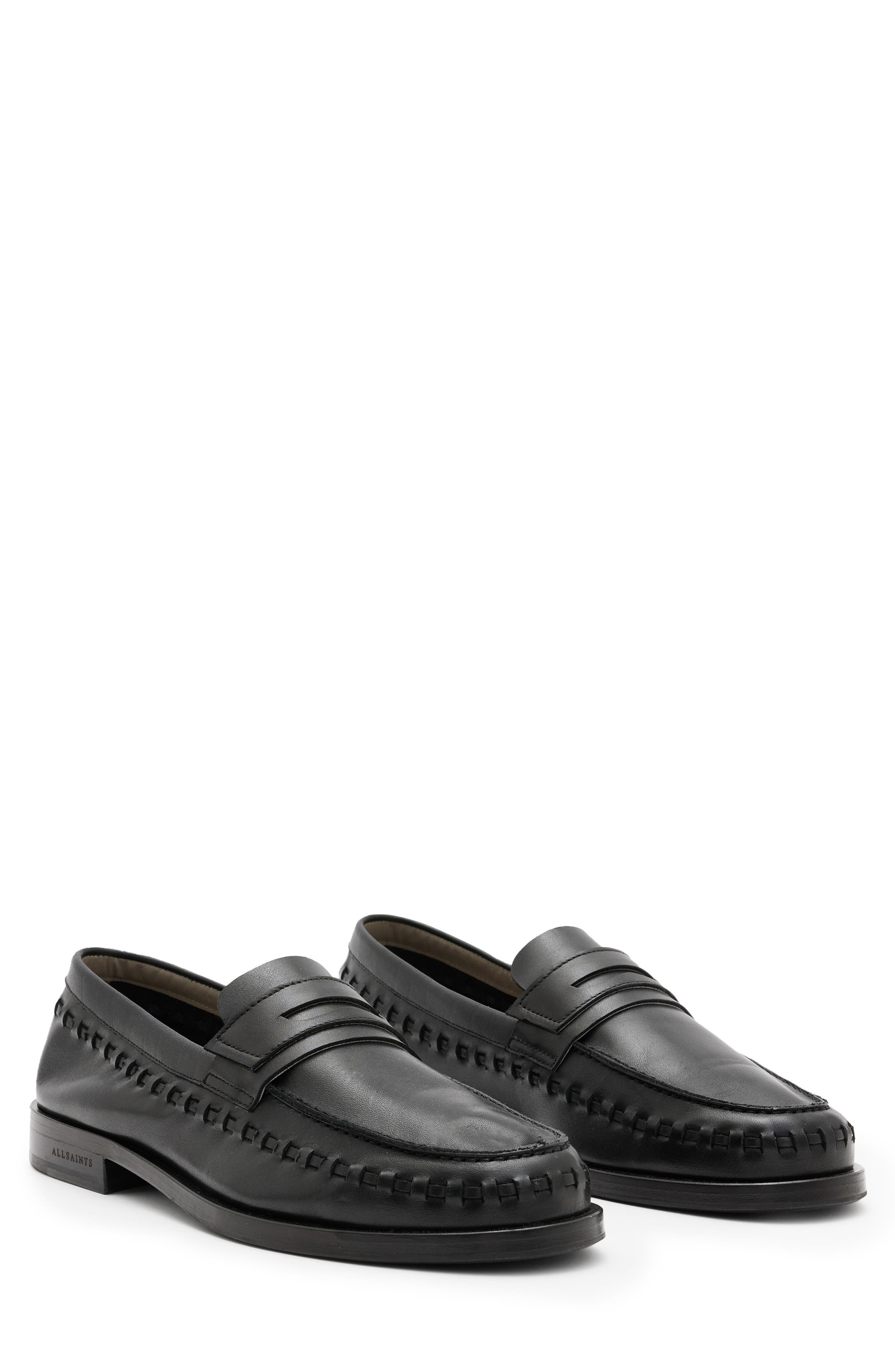 AllSaints Sammy Two-Tone Penny Loafer (Men) | Nordstrom